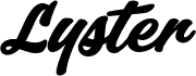 Lyster PERSONAL USE ONLY font | Fonts2u.com
