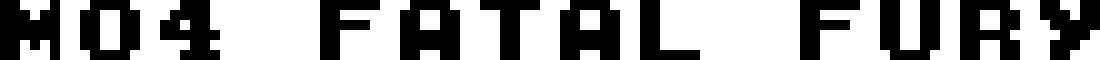 M04_FATAL FURY font | Fonts2u.com