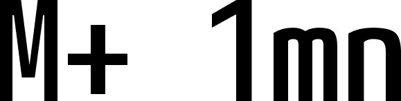 M+ 1mn medium font | Fonts2u.com