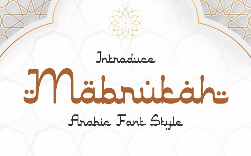 Mabrukah font | Fonts2u.com