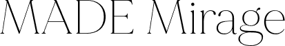 MADEMirage font | Fonts2u.com
