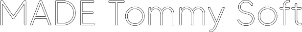 MADETommySoft-Medium font