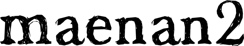 maenan2 font
