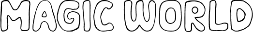 MAGIC WORLD font