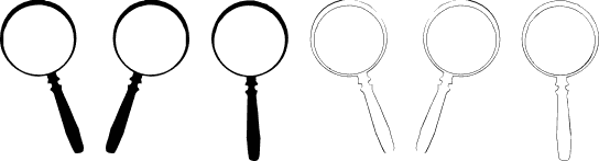 Magnifying Glass font
