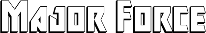 Major Force Laser font | Fonts2u.com