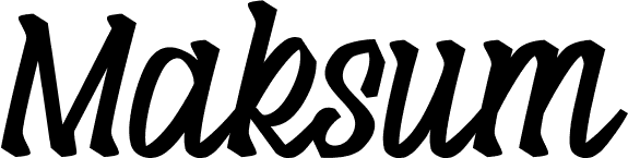Maksum font
