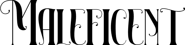 Maleficent font | Fonts2u.com