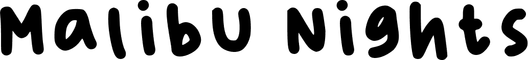 Malibu Nights Regular font | Fonts2u.com