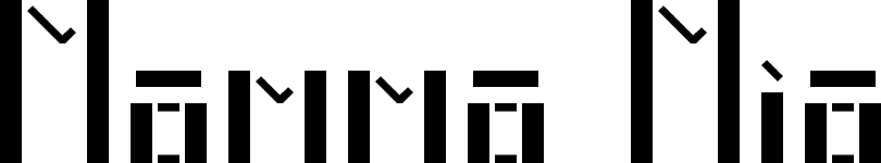 Mamma Mia Regular font