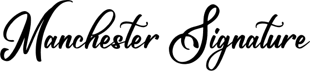 Manchester Signature font | Fonts2u.com