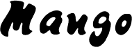 Mango-Regular font