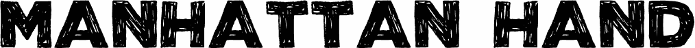 Manhattan Hand Bold font | Fonts2u.com