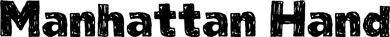 Manhattan Hand Bold font | Fonts2u.com