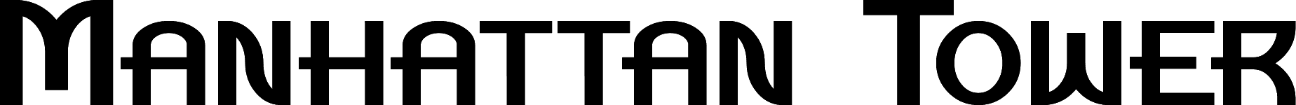 Manhattan Tower font | Fonts2u.com