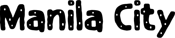 Manila City font