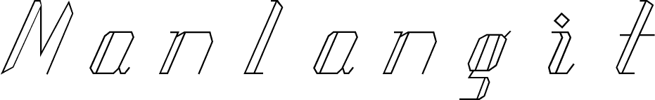 Manlangit Regular font | Fonts2u.com