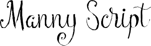 Manny Script font | Fonts2u.com