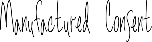 ManufacturedConsent font | Fonts2u.com