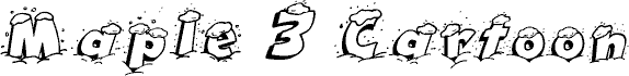Maple 3 Cartoon font | Fonts2u.com