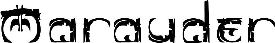 Marauder font | Fonts2u.com