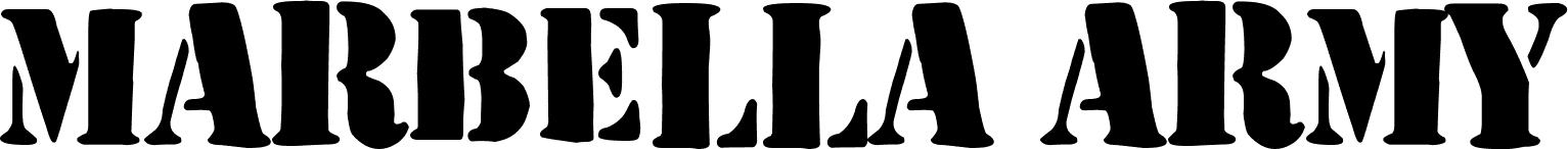 Marbella Army font | Fonts2u.com
