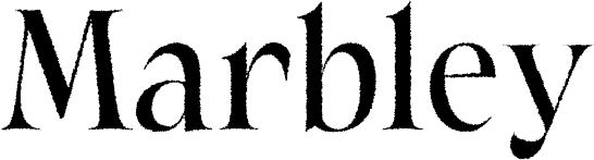 Marbley Rough Regular Demo font