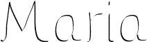 Maria font | Fonts2u.com