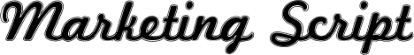 Marketing Script font | Fonts2u.com