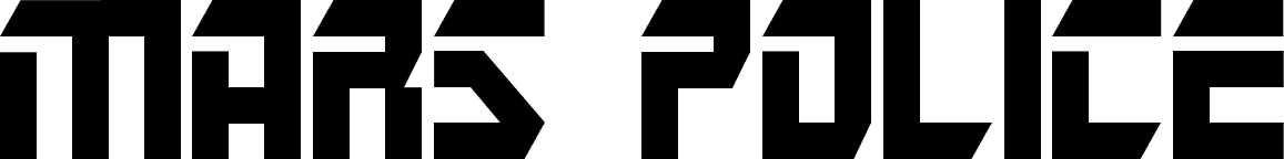 Mars Police font | Fonts2u.com
