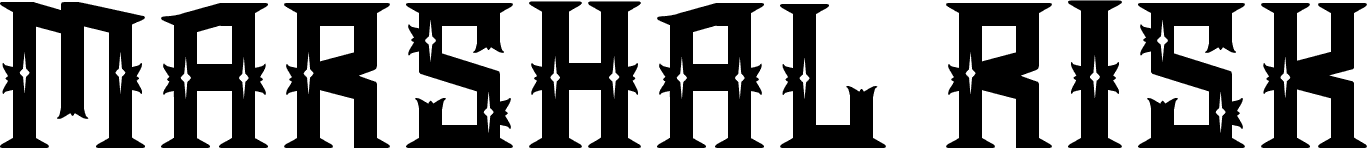 Marshal Risk font | Fonts2u.com