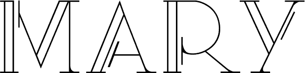 Mary [CAPS] Outline font | Fonts2u.com