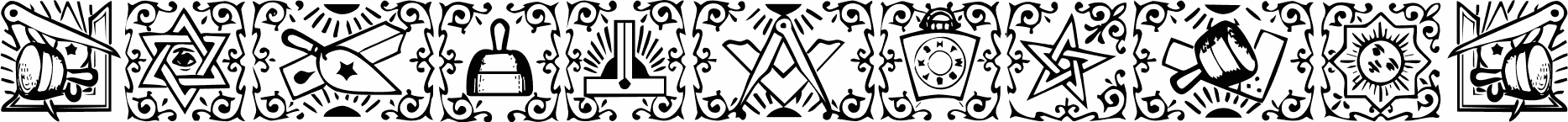 Masonic font | Fonts2u.com