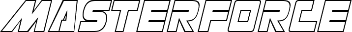 Masterforce font | Fonts2u.com