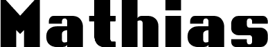 Mathias font | Fonts2u.com