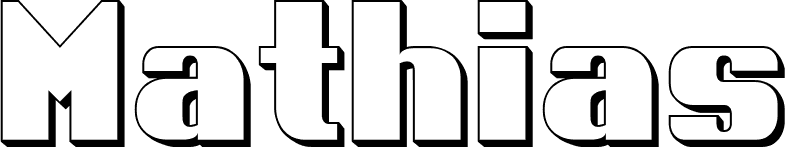 mathias troidimenson font