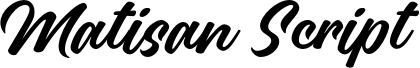 Matisan Script PERSONAL USE Regular font | Fonts2u.com