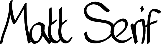 Matt Serif font | Fonts2u.com