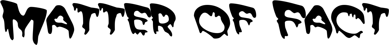 MATTEROFFACT font