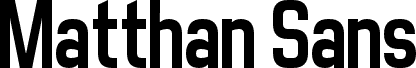 Matthan Sans Italic font | Fonts2u.com