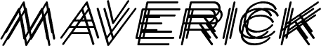 MAVERICK font