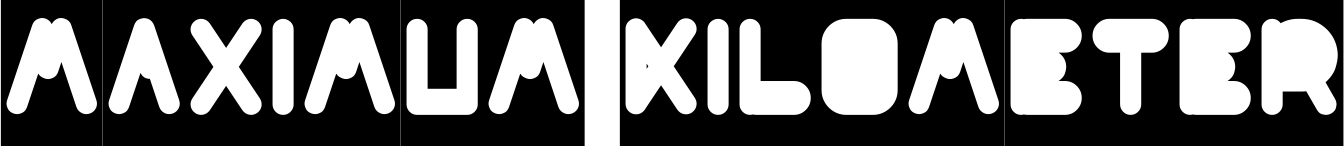 MAXIMUM KILOMETER-Filled-Invers font | Fonts2u.com