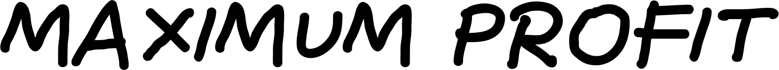 Maximum Profit font | Fonts2u.com