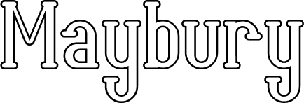 Maybury Demo Outline font