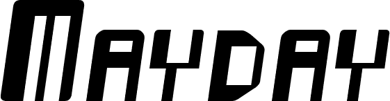 Mayday Oblique font | Fonts2u.com