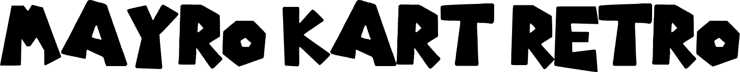 Mayro Kart Retro Regular font | Fonts2u.com