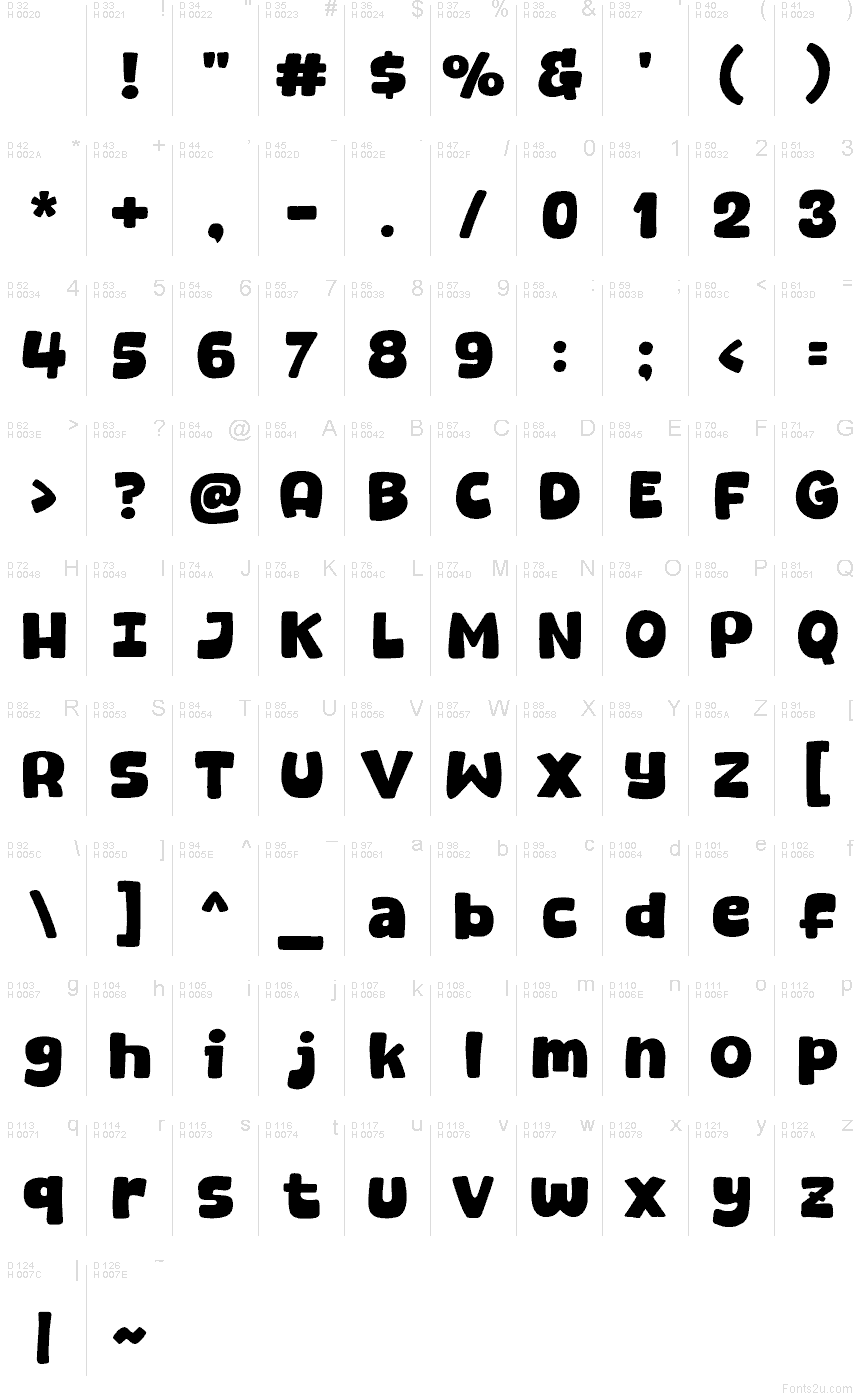Magic Yellow font