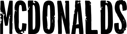 McDonalds-Regular font