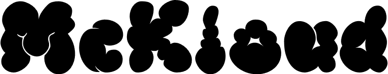 McKloud Black font | Fonts2u.com