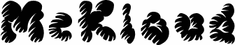 McKloud Shadow font